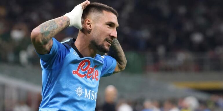 Politano: tatuaggio per lo scudetto del Napoli, che spettacolo - Foto