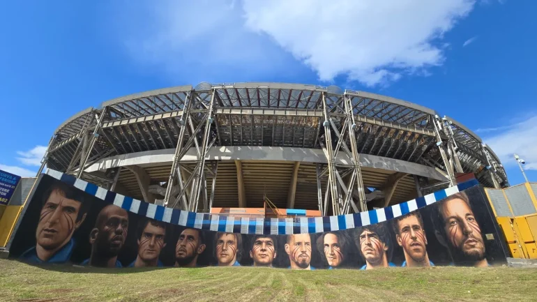 Nuovo murale di Jorit allo stadio: i 11 volti degli azzurri più amati a ...